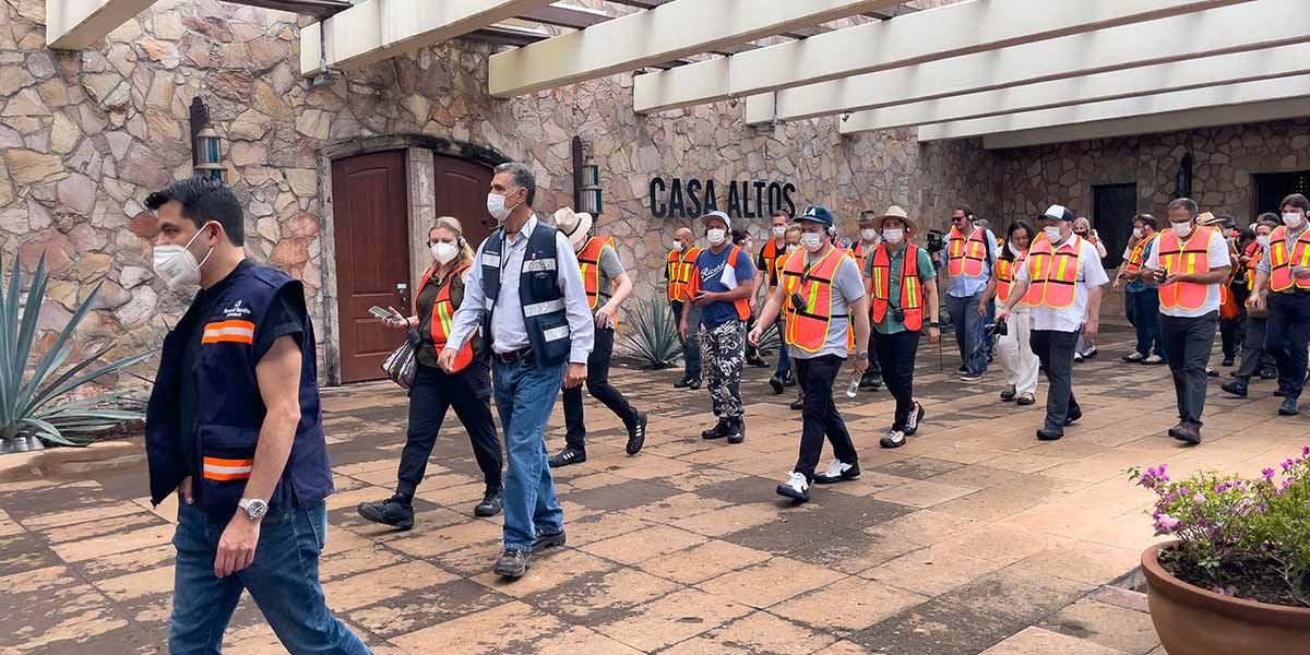 Legendary Tequila Rock Stars Visit Casa Altos - The Tahona Society